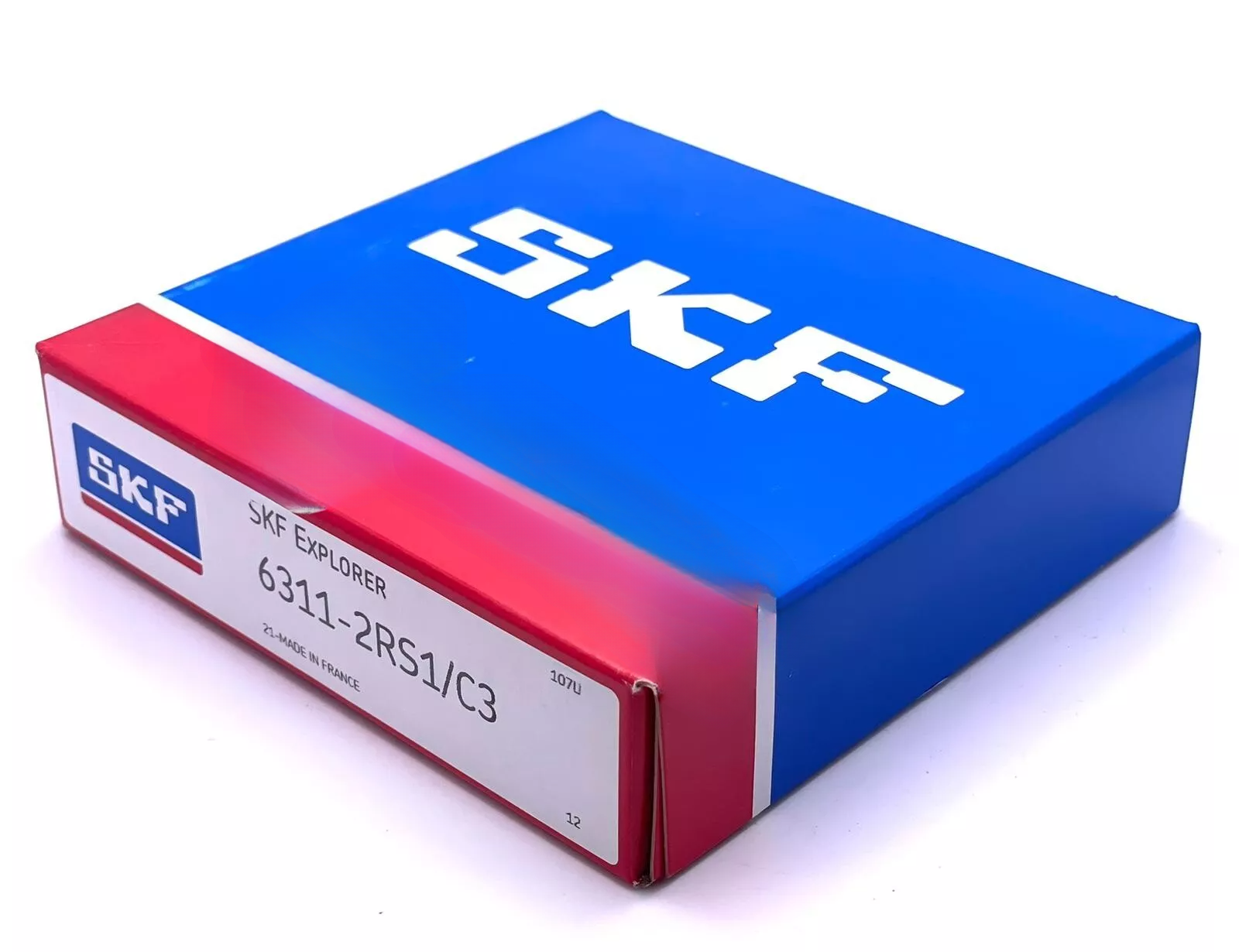 SKF 6311-2RS C3 Double Rubber Sealed Deep Groove Ball Bearing ...