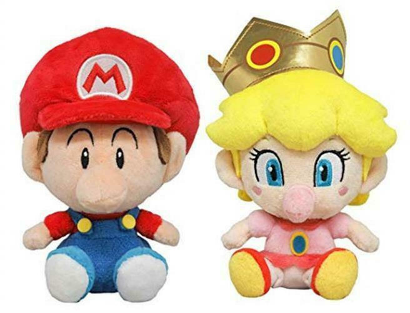 Baby Mario And Baby Peach