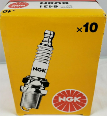 10 PACK NGK Spark Plug BU8H Boat Engine 6431 Mercury Honda Yamaha BRP ...