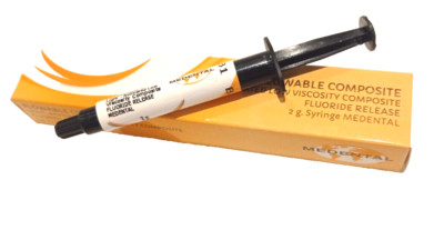 Flow Light Cured Flowable Composite Resin Shades A1,A2,A3,A3.5,B1,B2 2g ...