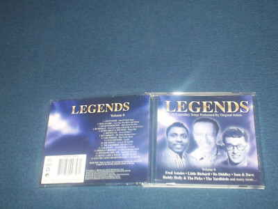 MUSIK CD LEGENDS VOLUME 6 DIE CD LÄSST SICH NUR AUF DEM DVD PLAYER ...