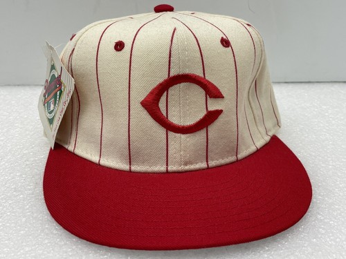 VINTAGE 90's NEW ERA CINCINNATI REDS 5950 DIAMOND PRO MODEL 6-3/4 MLB ...