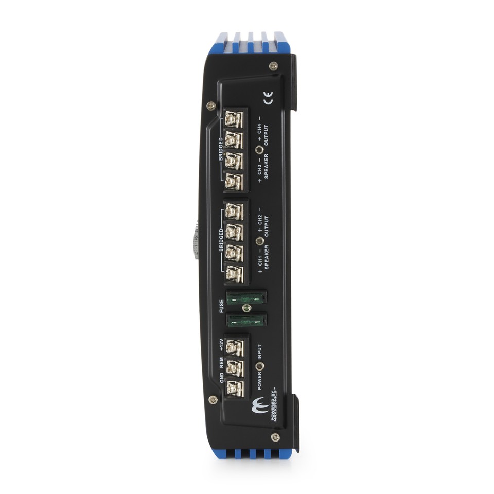 Crunch PowerDriveX 1000 Watt 4 Channel Exclusive Blue A/B Car Stereo ...