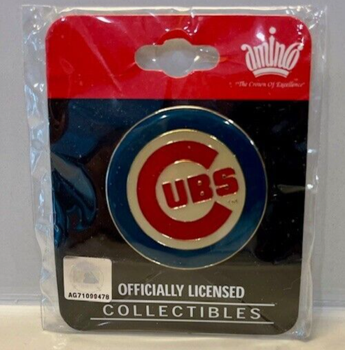 NEW - Chicago Cubs Logo Lapel PIN Aminco - MLB Officially Licensed ...