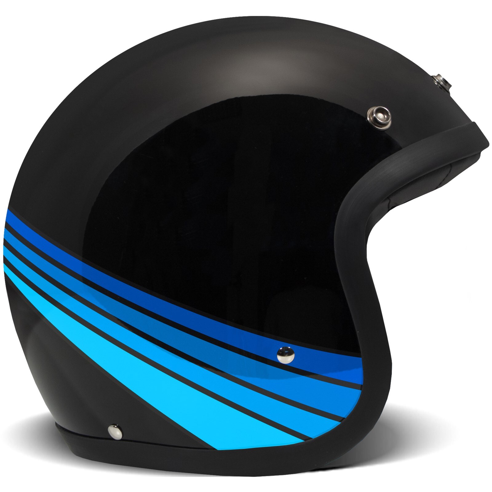 Motorrad Jethelm DMD Aqua Retro Motorad Helm - Leicht, sicher, vintage ...