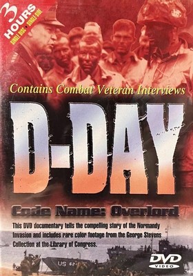D-Day: Code Name Overlord DVD Documentary 1998 Dale Reed Veteran ...