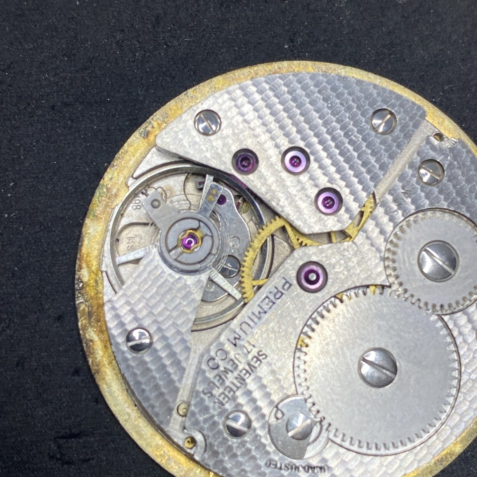 UT6498 Unitas Pocket Watch Movement Fortron Premium 17j Hunter Good ...