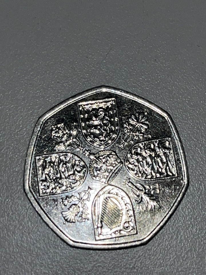 EXTREMELY RARE, King Charles III 50p 2022 King Charles III 50 pence ...