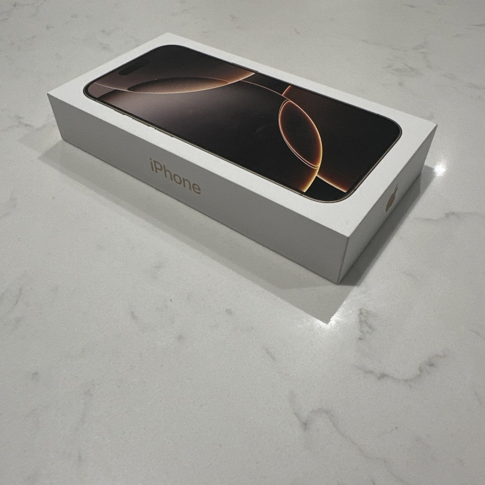 Empty iPhone 16 Pro Box With Sim Key | eBay