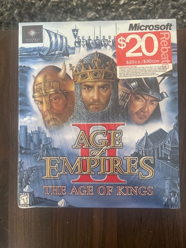 Age of Empires 2 Big Box sealed with rip on back | eBay