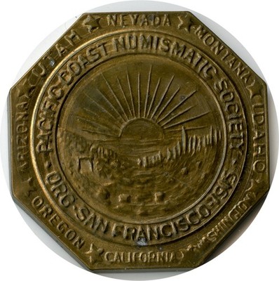 1975 San Francisco, California CA Pacific Coast Numismatic Society PCNS ...