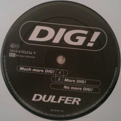 Hans Dulfer Dig! Vinyl Single 12inch Monsters Of Jazz | eBay.de
