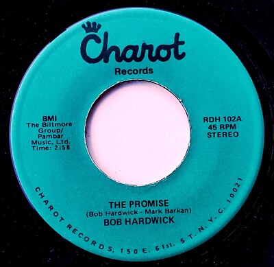 Bob Hardwick 45 The Promise - Private 70's New York AOR Pop Rock | eBay
