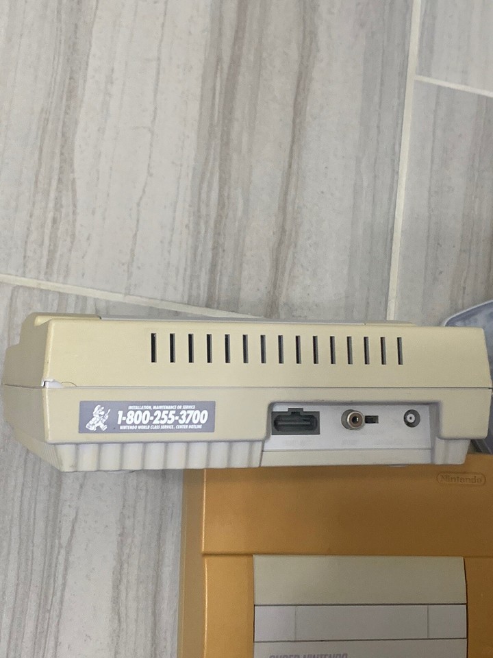 Nintendo SNES Super Nintendo System Console Only Tested WORKS | eBay