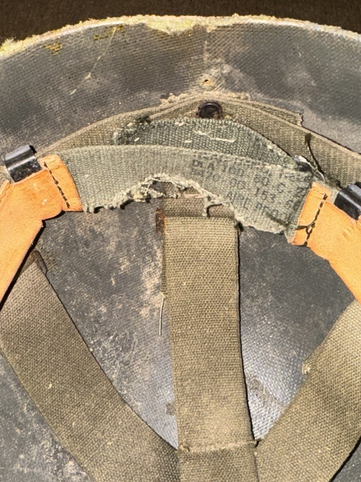 Original US Vietnam Era USMC MP Helmet Liner Marine Corp Parade ...