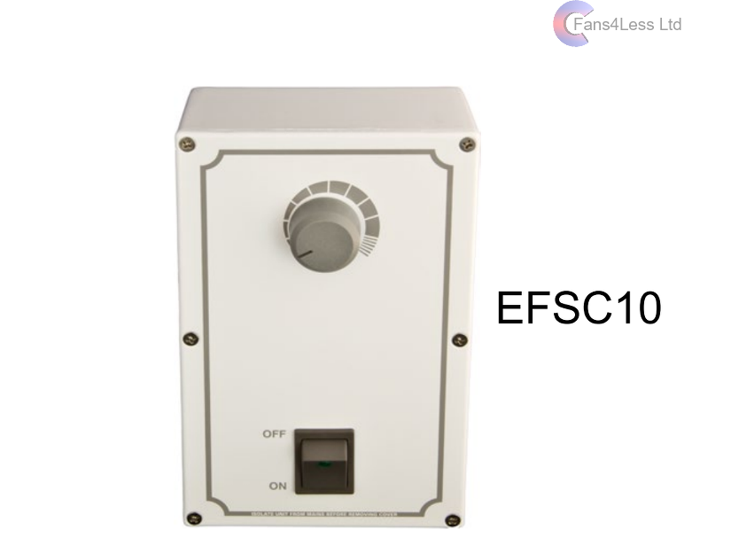 EFSC Electronic Speed Controllers Plate Kitchen Hydroponics Fans 1.5 to ...