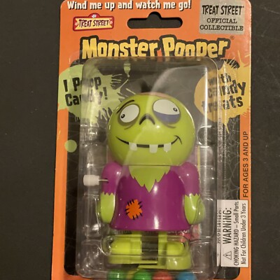 Treat Street Monster Pooper Green Frankenstein Collectible Wind Up Toy ...