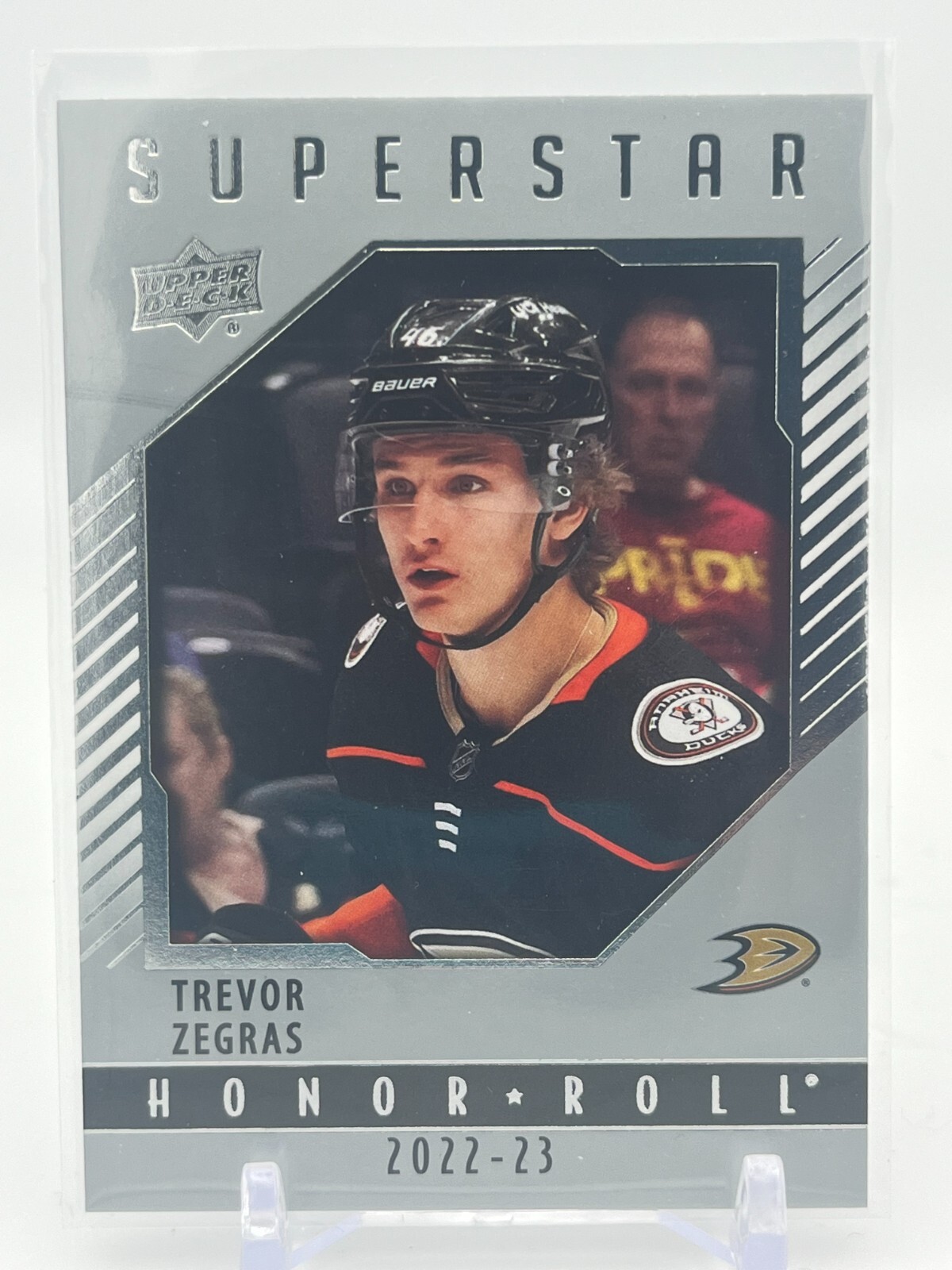 2022-23 UD Honor Roll #HR-33 Trevor Zegras - Anaheim Ducks | eBay