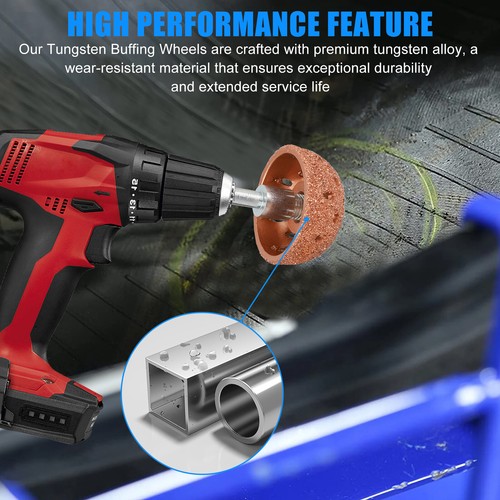 Tire Repair Patch Tool Liner Scraper Kit Grinding Head Buffing Wheel ...