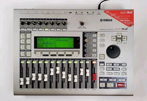 Yamaha AW16G 16 Track Professional Audio Workstation Mixer Recorder ...
