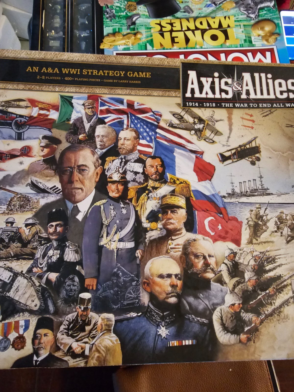Axis Allies 1914 World War 1 WW1 Strategy Board Game Avon Hill | eBay