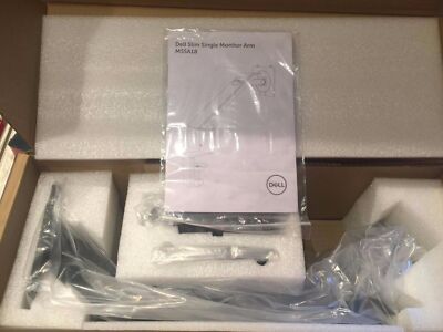 Original Dell Slim Single Monitor Arm MSSA18 Rjnf8 0gp1y 452-bcxi | eBay