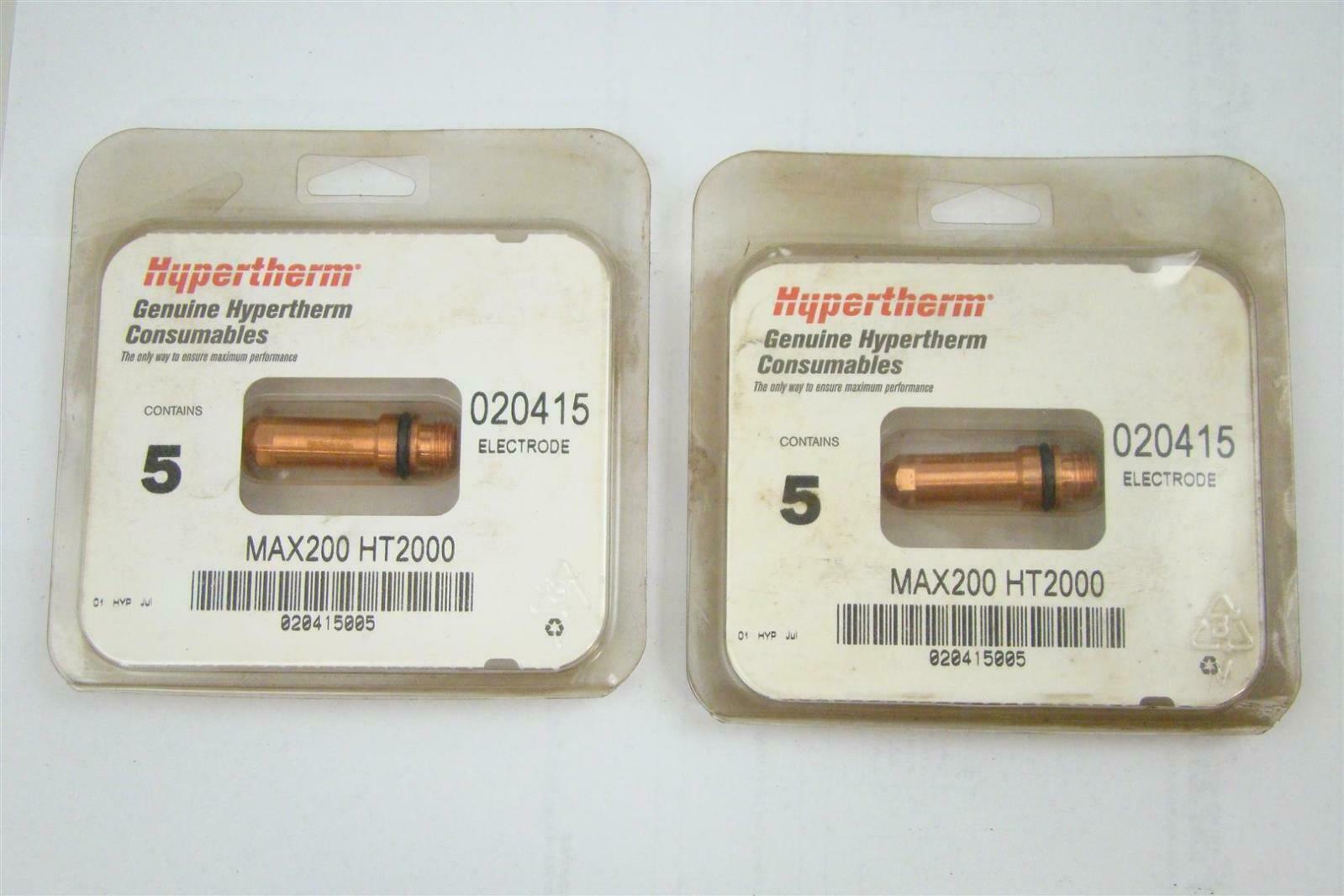 Hypertherm Genuine electrode (8 Total) Max 200, HT2000 | eBay