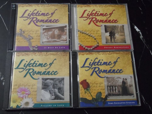 Time Life Lifetime of Romance 4 CD Lot 8 Discs It Must Be Love Falling ...