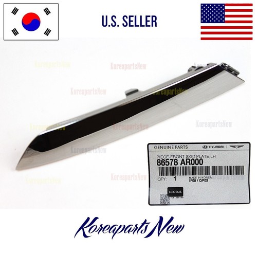 FRONT Bumper Lower Molding Skid Plate Left DRIVER ⭐OEM⭐ Genesis GV70 ...