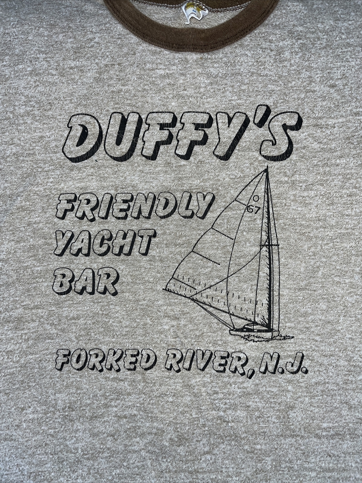 Vintage Duffy’s Friendly Yacht Bar Shirt - Forked River NJ - Boxer ...