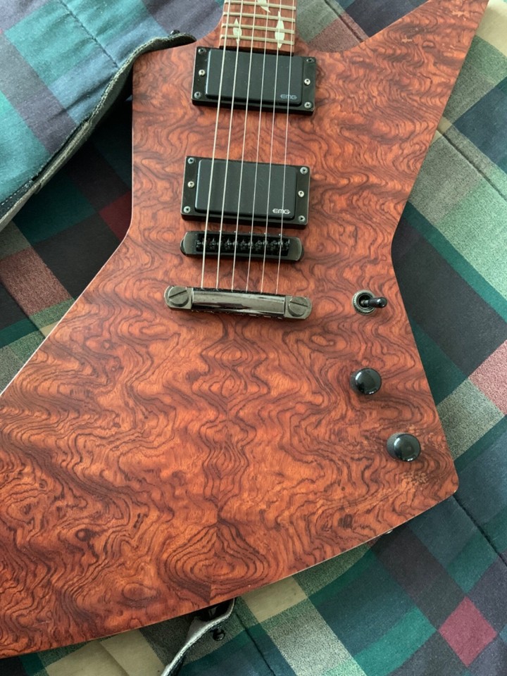 Custom used Ken Lawrence Explorer Electric Guitar Metallica Model) | eBay