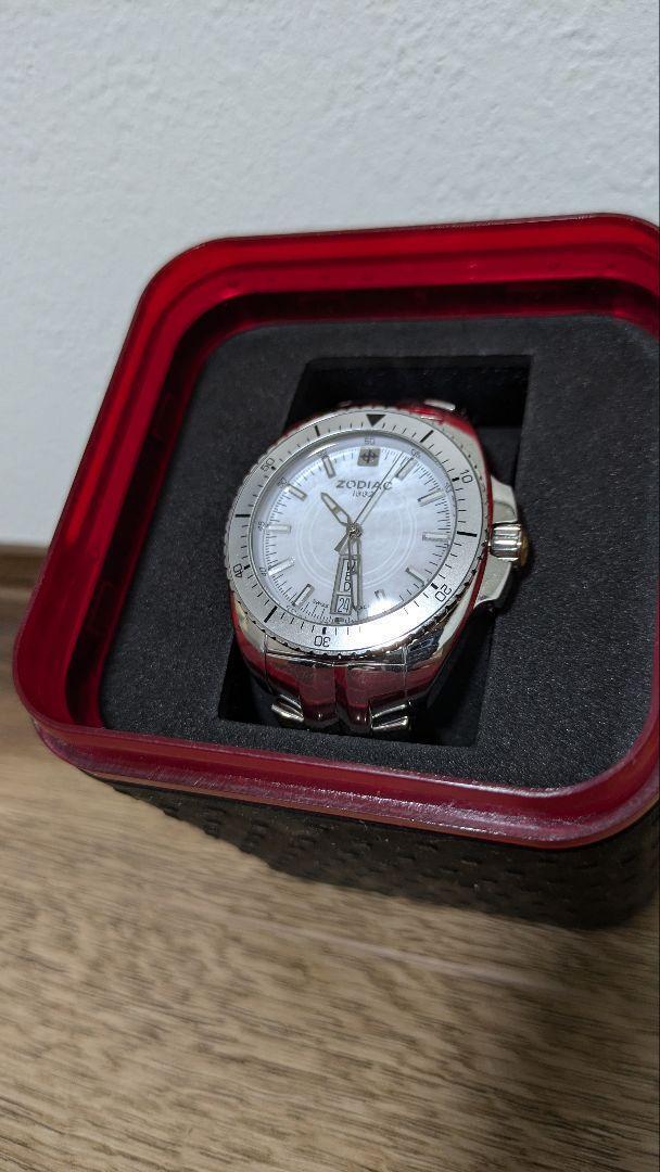 ZODIAC ZO5502 Men's Watch Chronograph Analog Round Silver | eBay ZODIAC ZO5502 Men's Watch Chronograph Analog Round Silver | eBay