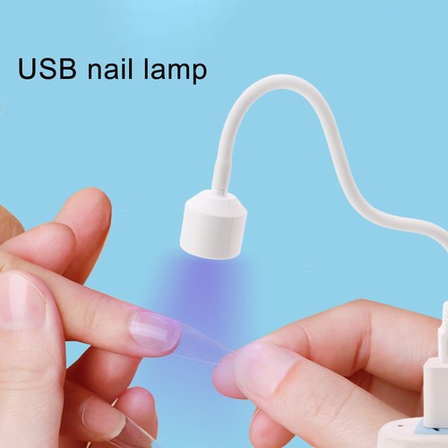 Led Nail Lamp 360-degrees Adjustable Powerful Nail Gel Polish Usb Plug ...