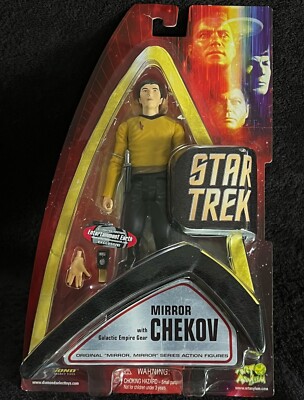 MIRROR CHEKOV • LIMITED EDITION • STAR TREK THE ORIGINAL SERIES ...