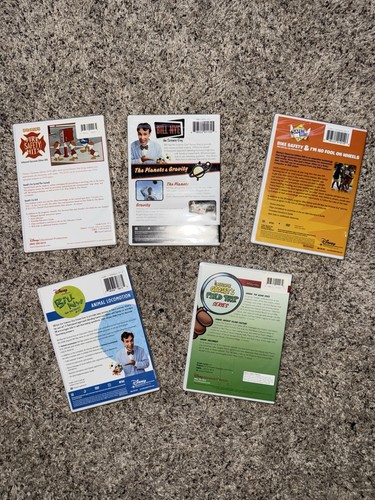 Bill Nye The Science Guy SEALED DVD Lot of 5 Disney Inspector Gadget ...
