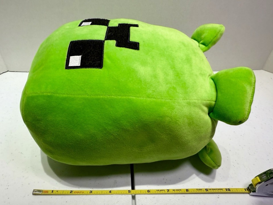 Minecraft: Creeper Plush Toy Stuffed Green Animal 10” Tall by Mattel GC ...