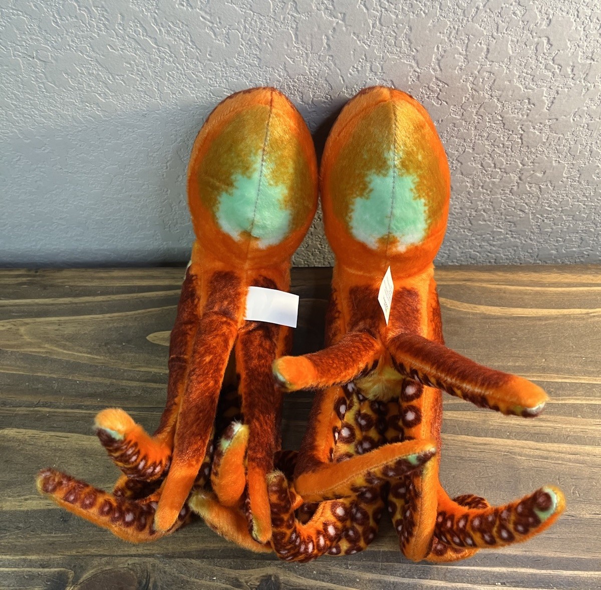 National Geographic Octopus Plush Lot Of 2 Orange Stuffed Animal Ocean ...
