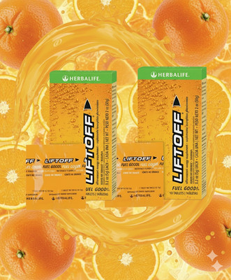 Herbalife Liftoff Energy 2‑Pack (Exp. 05/2027, 10 Tabs/Pack-ignite-me ...