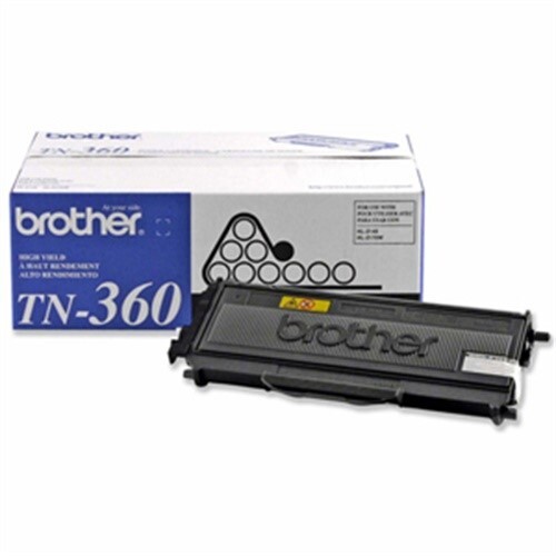 Brother Genuine TN360 3-Pack High Yield Black Toner Cartridge with ...