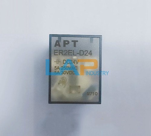 2PCS NEW FOR APT Small Intermediate Control Relay ER2EL-D24 DC24V ...