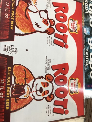 Canada Dry Rooti And Grape Soda - 2 Beer Can Flats | eBay