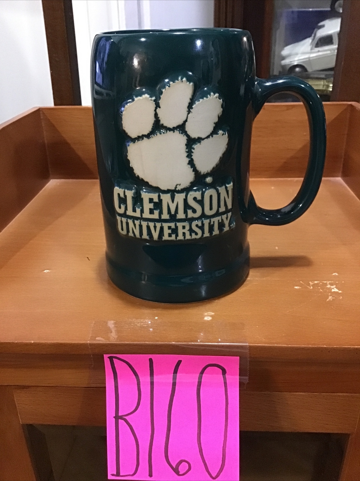 CLEMSON UNIVERSITY COFFEE MUG. JUMBO MUG. Art Deco Print Mug. B160 | eBay