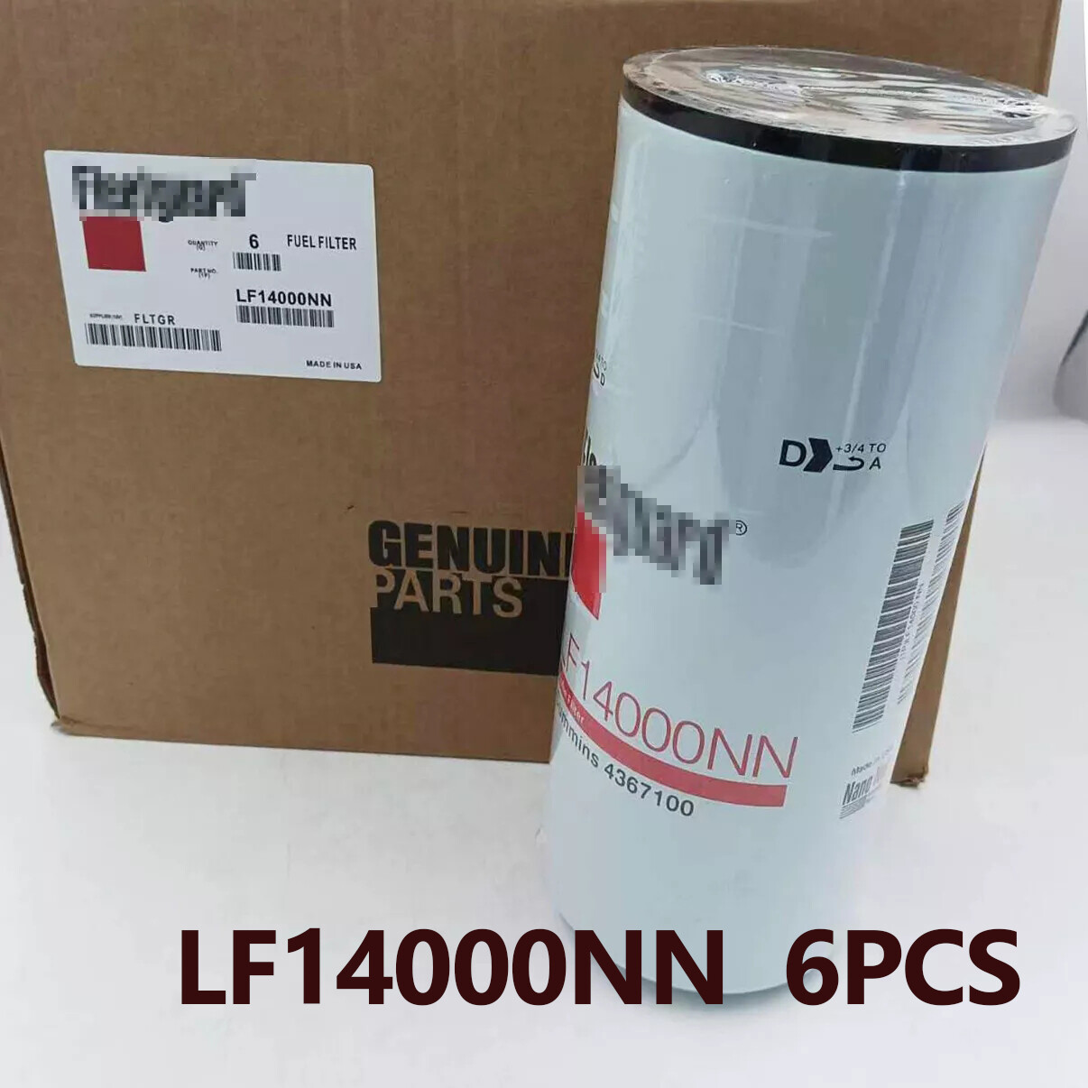 6X LF14000NN Oil Filter For ISX 4367100 Fleetguard Free Shipping | eBay