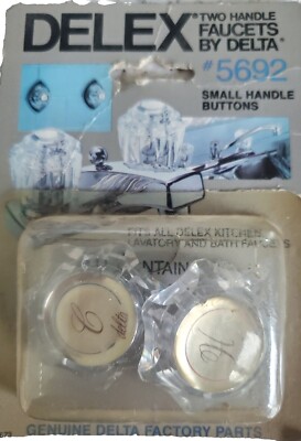 Delta Faucet Small Handle Hot/Cold Buttons RP5692 | eBay