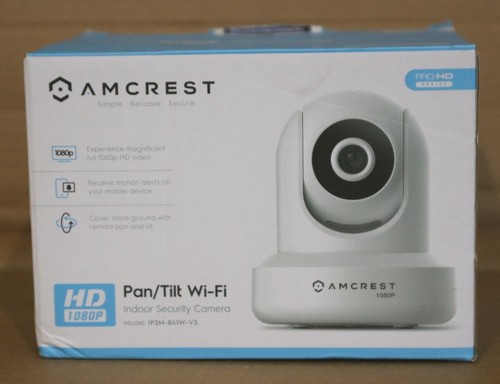 Amcrest ProHD White 1080P HD WiFi Wireless IP Home Network Security ...