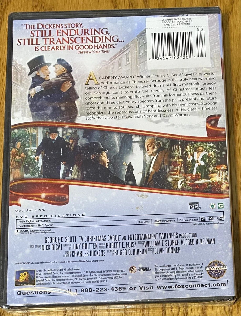 A Christmas Carol Movie Poster 1984