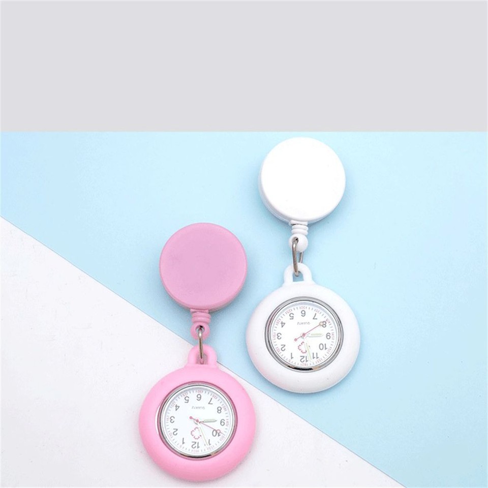 Clip-on Doctor Medical Hanging Fob Watch Pocket Watch Retractable Nurse ...