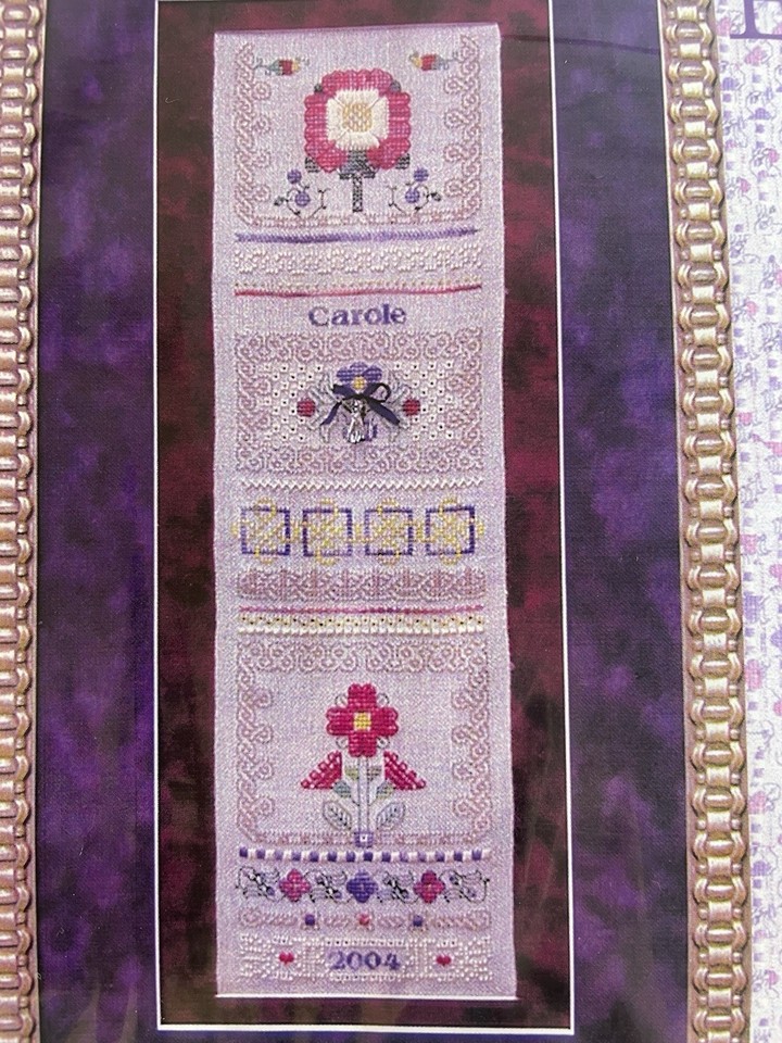 Vintage Charland Designs Elizabethan Sampler Cross Stitch Kit ...