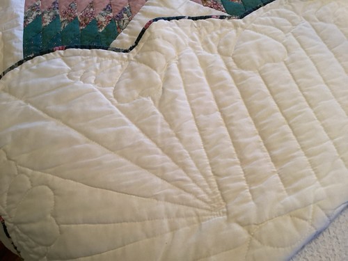 Hand stitched Mennonite Star Quilt 107” X 91” Lancaster PA, Beautifully ...