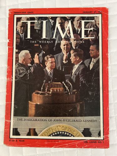 JFK Assassination, Cuban Missile Crisis, LBJ's in White House, Moon ...